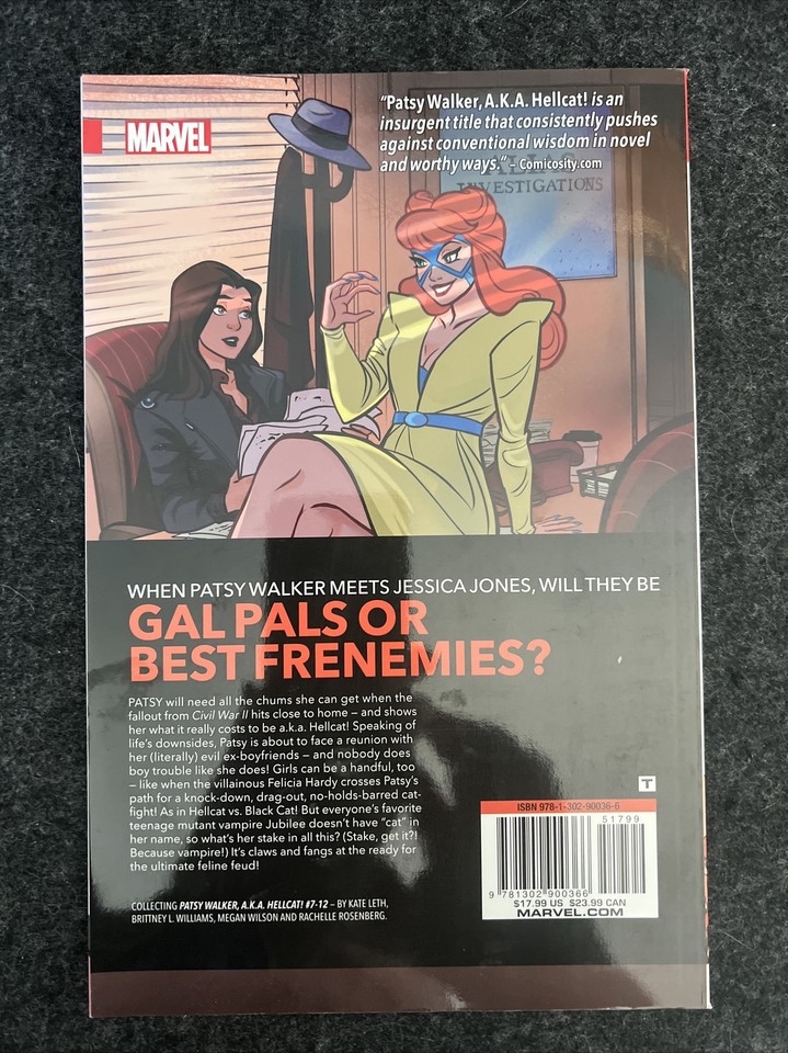 Patsy Walker A.K.A. Hellcat! Vol 2 Don't Stop Me-Ow (Marvel 2016 TPB) NEW 9781302900366| eBay