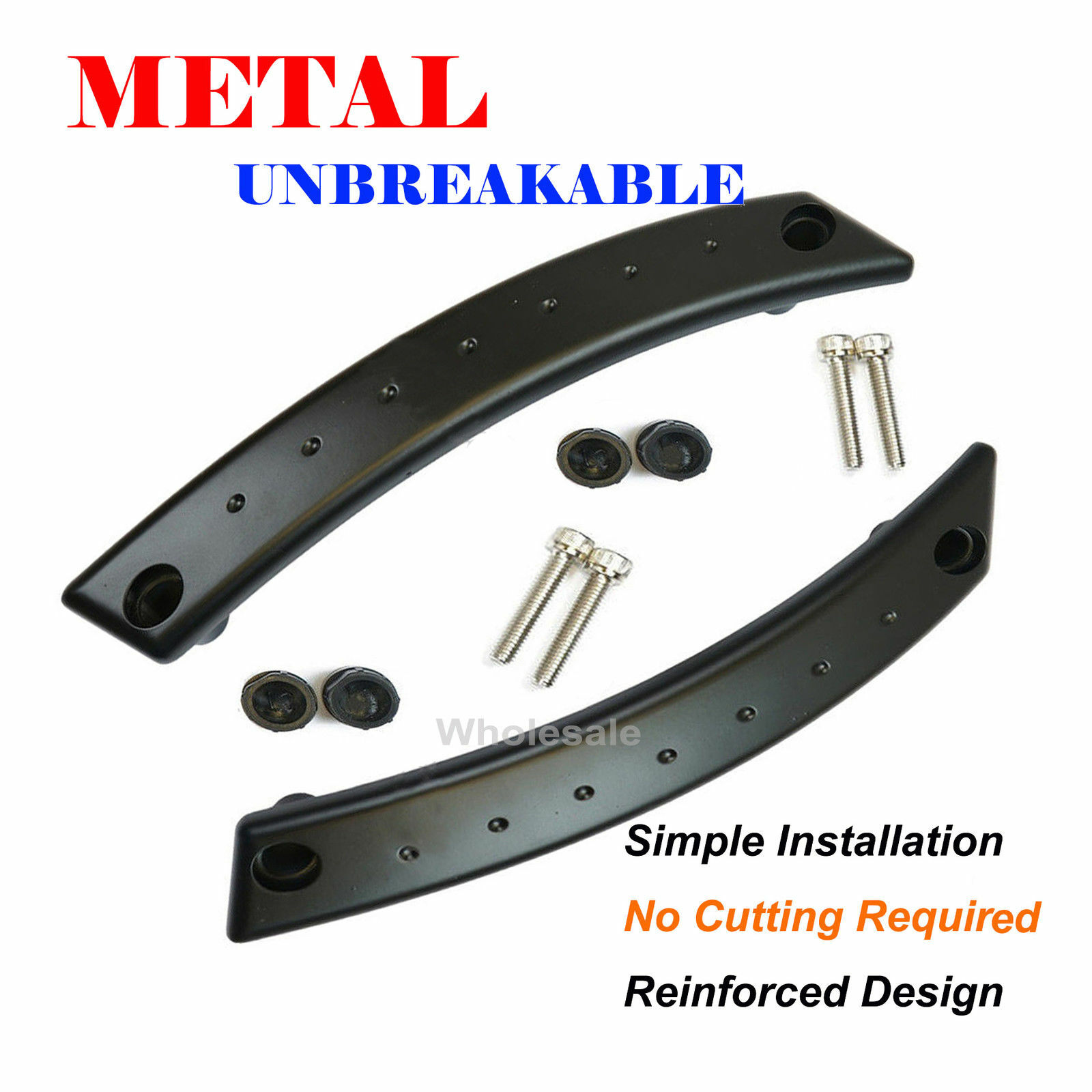 Metal Reinforced Door Panel Pull Handle Repair Kit Pair For Beetle ...