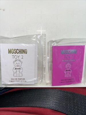 Moschino TOY 2 Perfume Sample Set- BRAND NEW Bubble Gum, Moschino | eBay