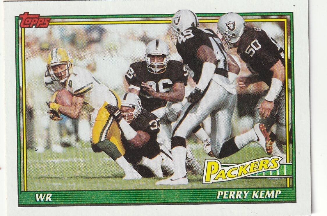FREE SHIPPING-MINT-1991 Topps Perry Kemp #445 PACKERS | eBay