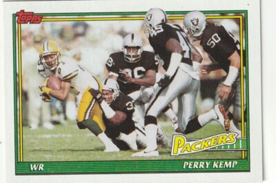 FREE SHIPPING-MINT-1991 Topps Perry Kemp #445 PACKERS | eBay