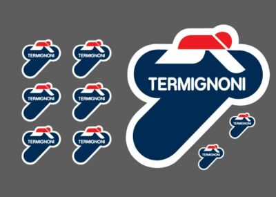 9 Adhésifs Stickers Termignoni Résistant Al Chaleur Différente Mesures ...