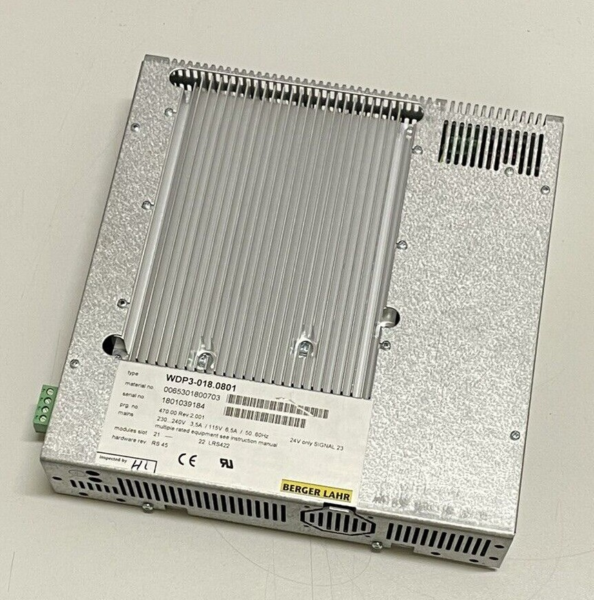 Berger Lahr / Positioniersteuerung / WDP3-318.0801 | eBay