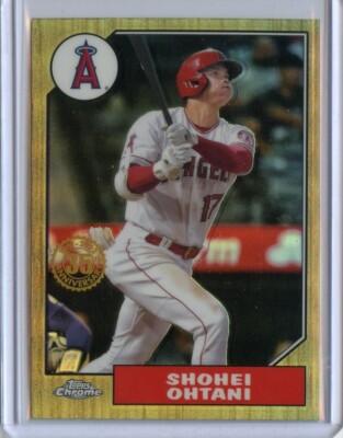 2022 Topps Chrome '87 Topps Baseball Complete Your Set | eBay