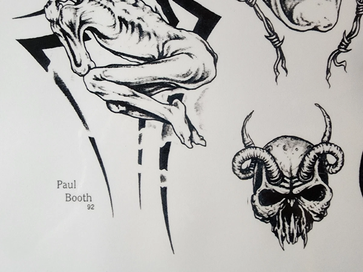Paul Booth Skull Tattoos