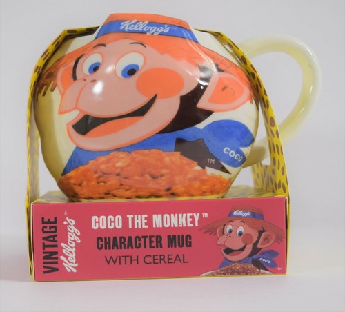 Kellogg's Coco the Monkey Vintage Style Character Mug with Cereal BB 06 ...