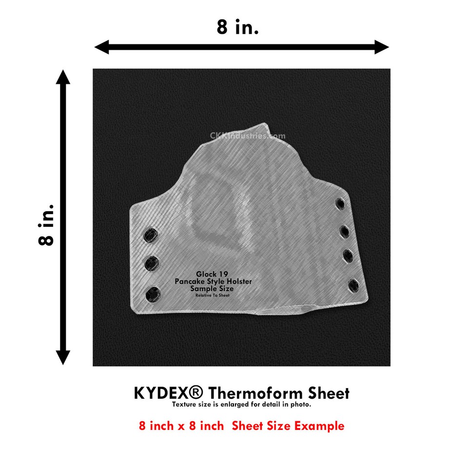 DIY Holster Making Kits - Hybrid Holster Kits - KYDEX and Cowhide ...