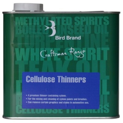 Cellulose Thinners Lacquer Paint Primer Spray Gun Cleaner Car Bodywork ...