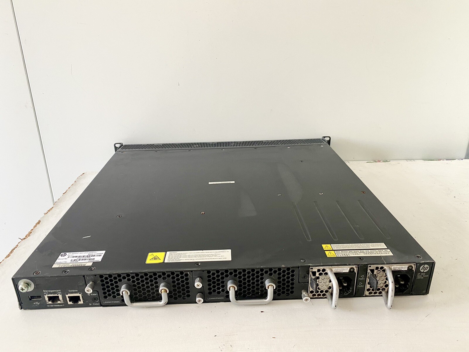 HP 5900AF-48G-4XG-2QSFP+ JG510A 48-Port Networking Switch | eBay