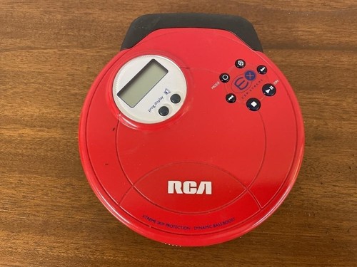 RCA Discman CD Player RP2501 Compact Disc Music Red Tested - READ | eBay