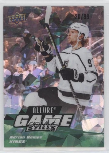 2022-23 Upper Deck Allure Game Stills Green /99 Adrian Kempe #GS-3 | eBay