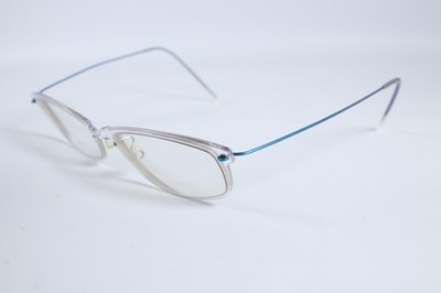 LINDBERG STRIP TITANIUM Eyeglasses TB-150 Unisex Transparent White Full ...