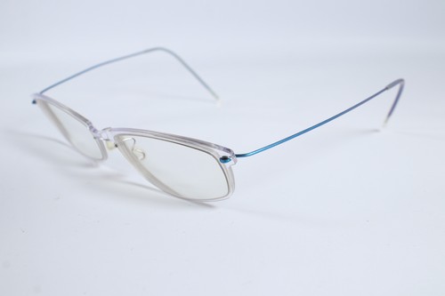 LINDBERG STRIP TITANIUM Eyeglasses TB-150 Unisex Transparent White Full ...