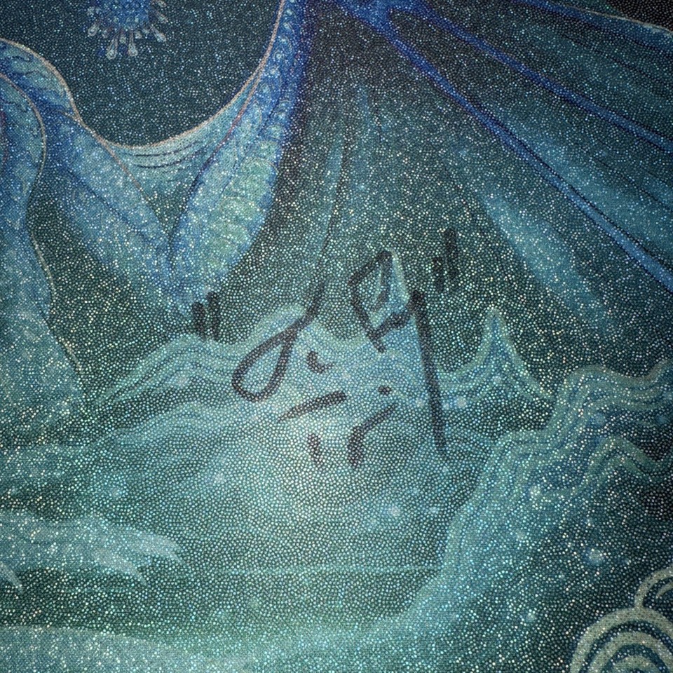 MTG MURKTIDE REGENT MagicCon Vegas Foil Playmat Limited Ed - Signed by ...