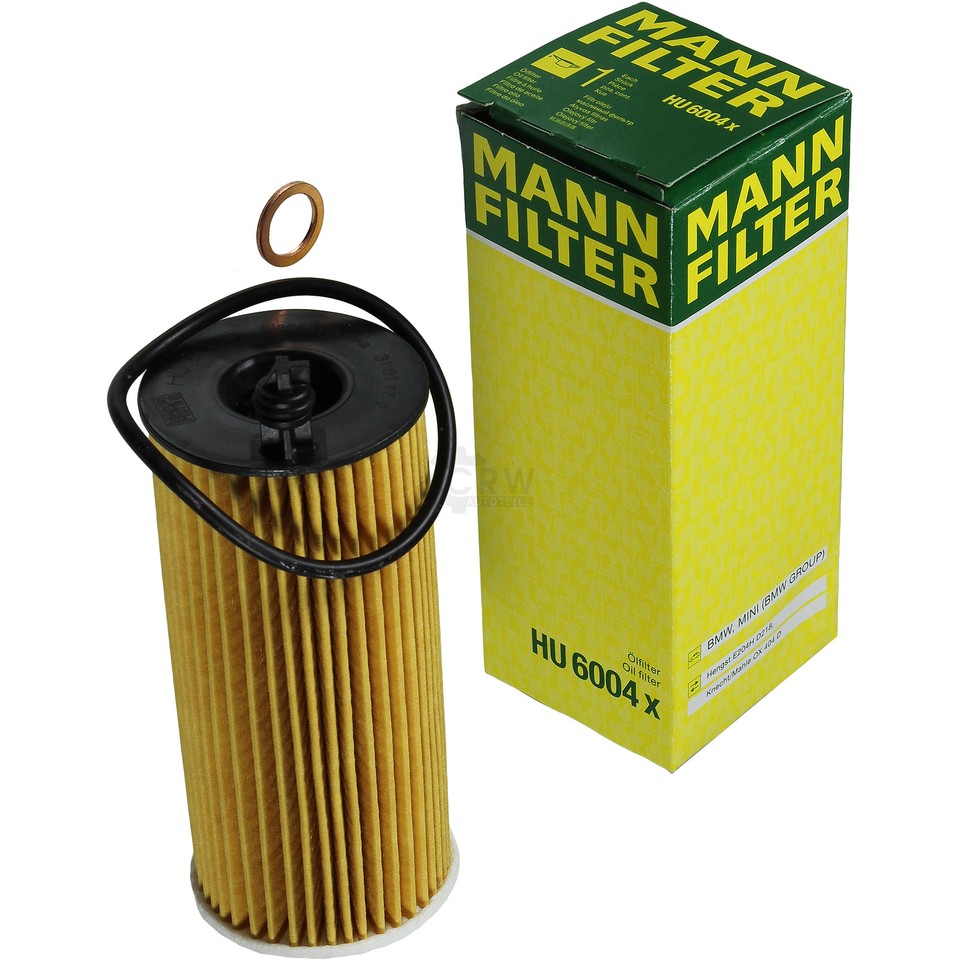für BMW Motoröl 8l MANN Ölfilter HU 6004 x Mini Roadster R59 Paceman ...