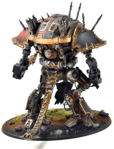 CHAOS KNIGHTS Rampager knight #1 PRO PAINTED Warhammer 40K 748034100951 ...