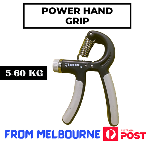 Power Hand Grip Forearm Exerciser Gripper Strengthener Trainer 5-60Kg ...