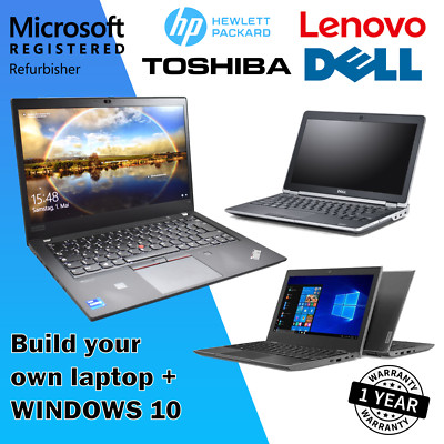 CUSTOM FAST CHEAP LAPTOP Intel Core i3/i5 - Windows 10 - WiFi | eBay UK