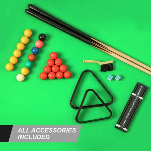 Hy-Pro 4ft 6in Folding Snooker and Pool Table | Compact Indoor Game ...