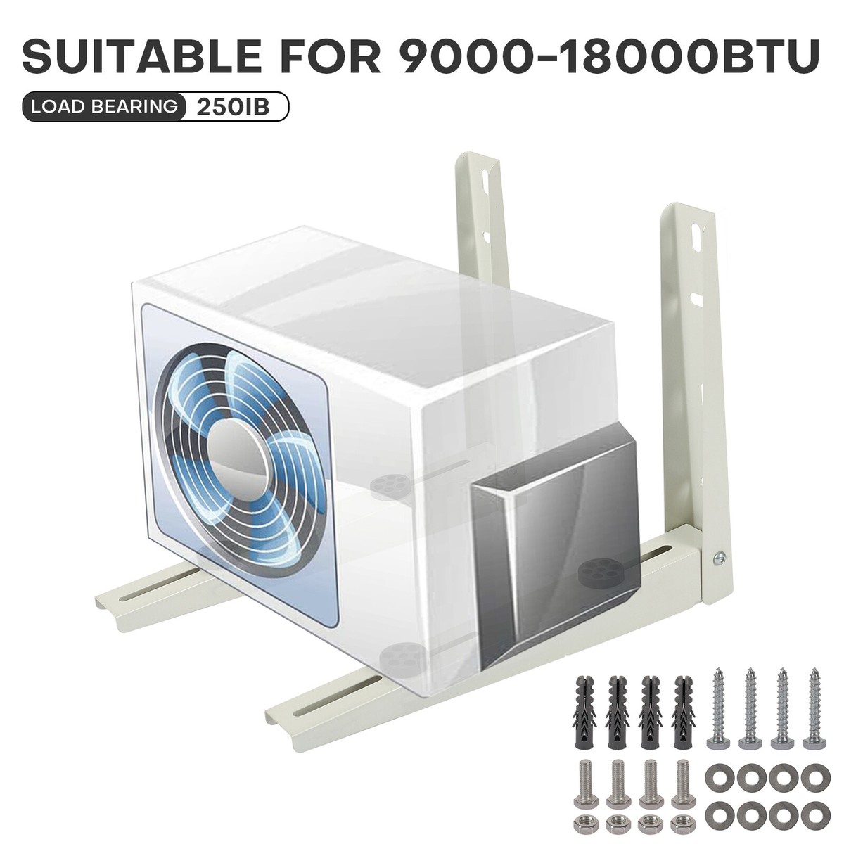 Homemade Air Conditioner Support Bracket Universal Wall Bracket For