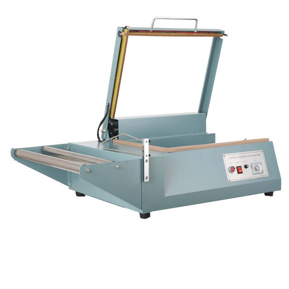 L-Bar Heat Shrink Wrap Sealing Machine Sealer Packing Cutting Machine ...