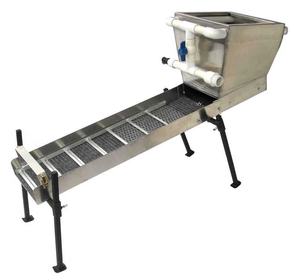 48" Highbanker Kit with Hopper Dredge Box, Stand, Hoses, More - Ships ...