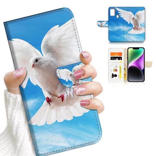( For Telstra T Pro ) Wallet Flip Case Cover AH26176 Pigeon | eBay ...