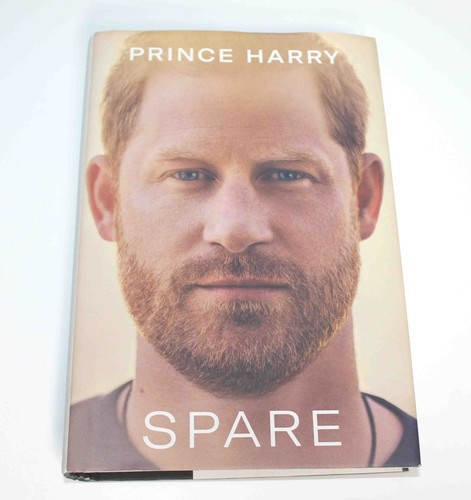 Spare: by Prince Harry, The Duke of Sussex Hardback Book Autobiography ...