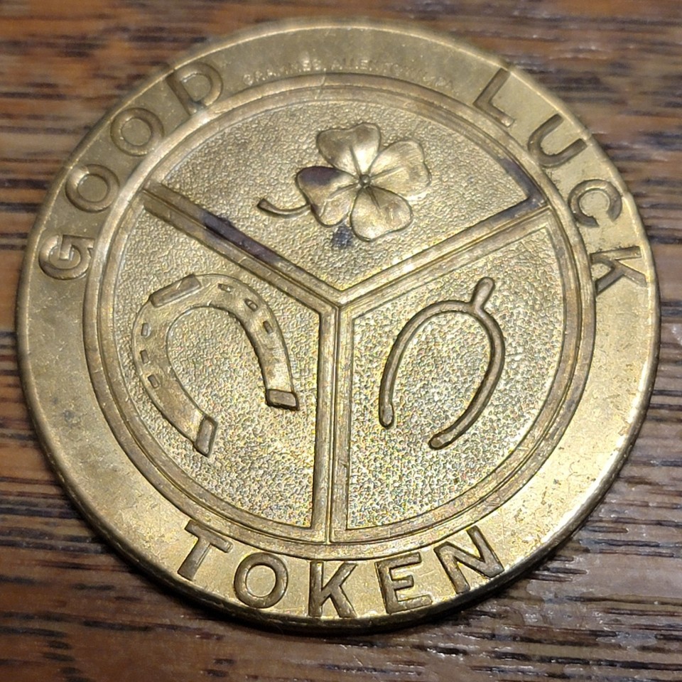 1940 SHELL OIL CO. GOOD LUCK TOKEN SNB 8 | eBay