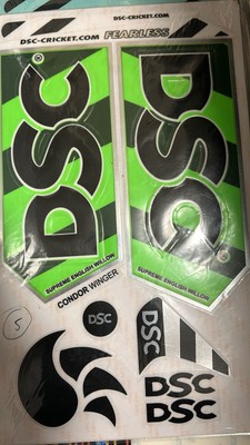 DSC Cricket bat sticker Fearless | eBay UK