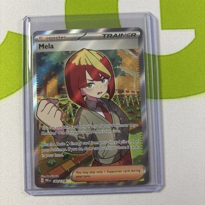 Pokemon Mela 140/131 Prismatic Evolutions Holo Full Art | eBay