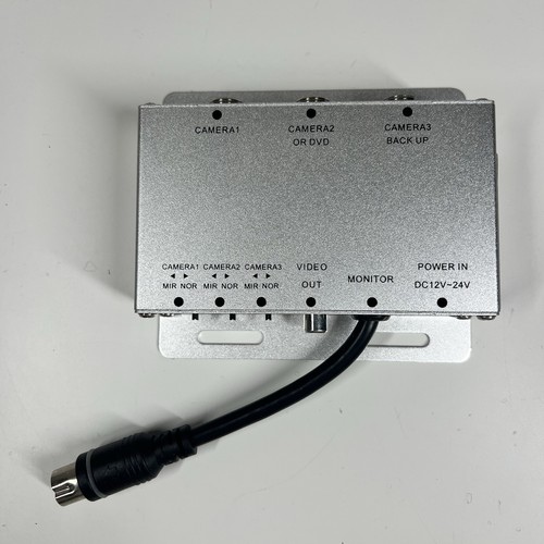 Rear View Safety 3-Channel Camera Monitor Switcher Box RVS-501N Camper ...