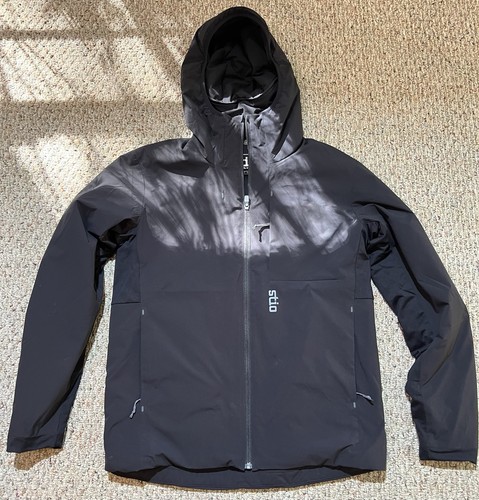 Stio Men’s Fernos Hooded Insulated Jacket Black Excellent| Retail $299 ...