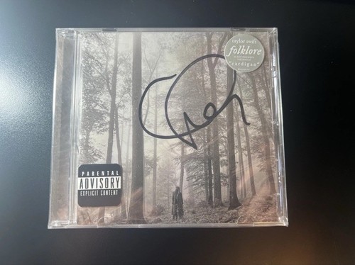 RARE Taylor Swift Folklore Album Signed CD SEALED BRAND NEW Music Disc ...