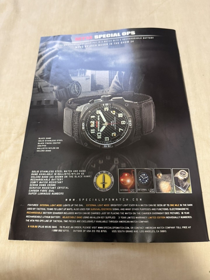 24 The Official Magazine Kiefer Sutherland Issue #7 May/June 2007 Jack ...