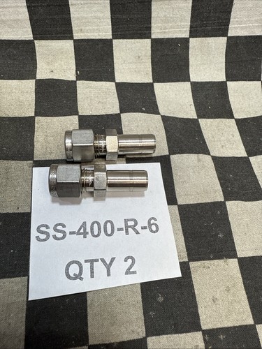 SWAGELOK SS-400-R-6, SS-400-R-8, SS-600-C, SS-810-C, LOT OF 8 ...