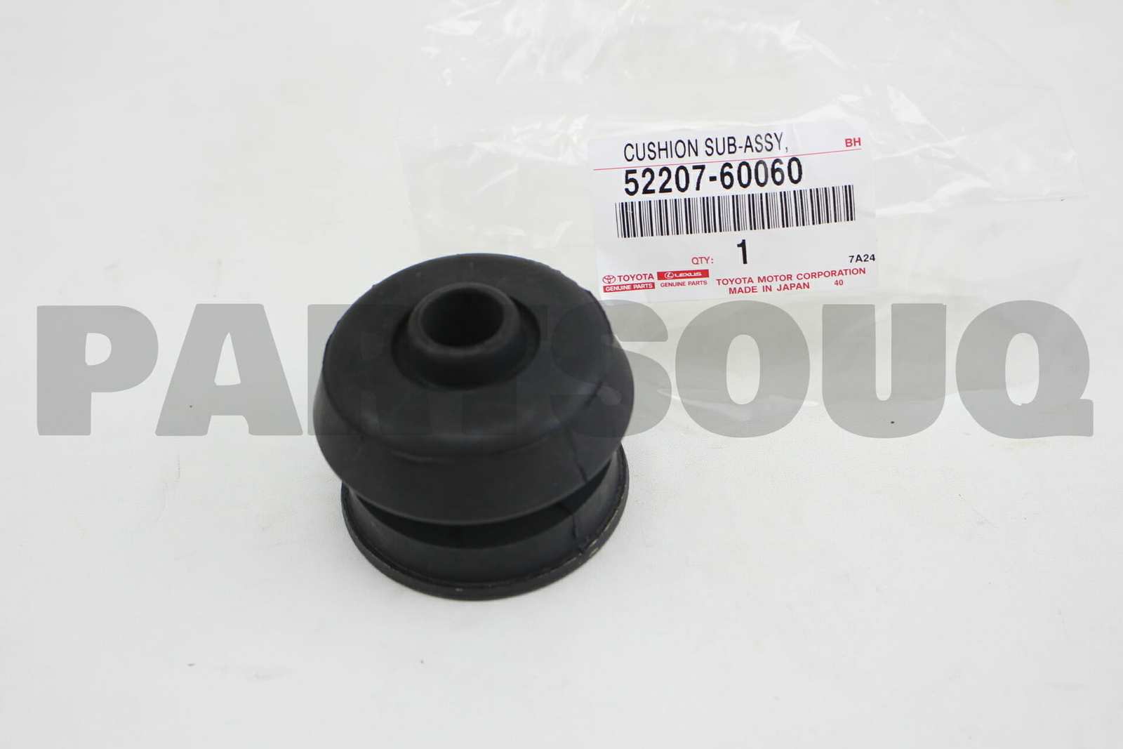 5220760060 Genuine Toyota CUSHIION SUB-ASSY, CAB MOUNTING, NO.3 UPPER ...