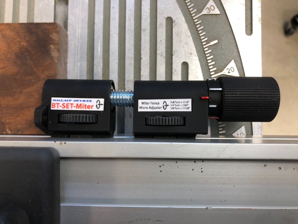 BT-SET Miter - Miter Fence Micro-Adjuster for Ryobi BT3000/BT3100 ...