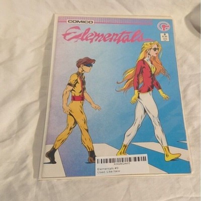 Elementals #9 Comic Book Comico Bagged and Boarded by Willingham and ...