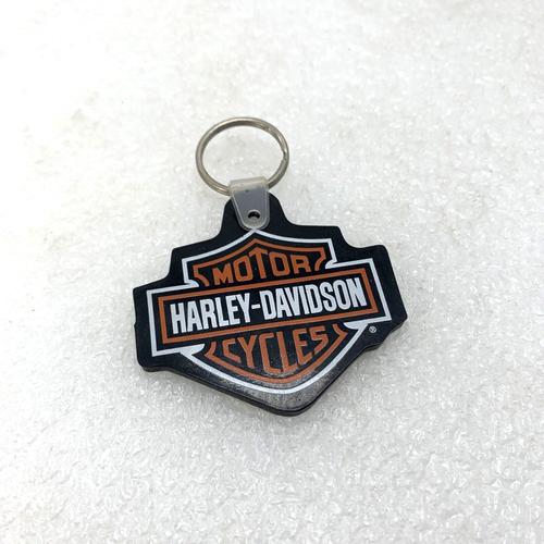 Gator Harley Davidson Leesburg Florida Motorcycle Black Rubber Keychain ...