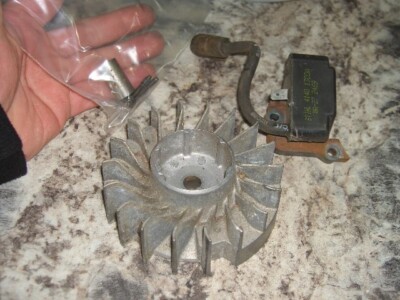 Stihl fs46 coil and flywheel trimmer part only bin 396 | eBay
