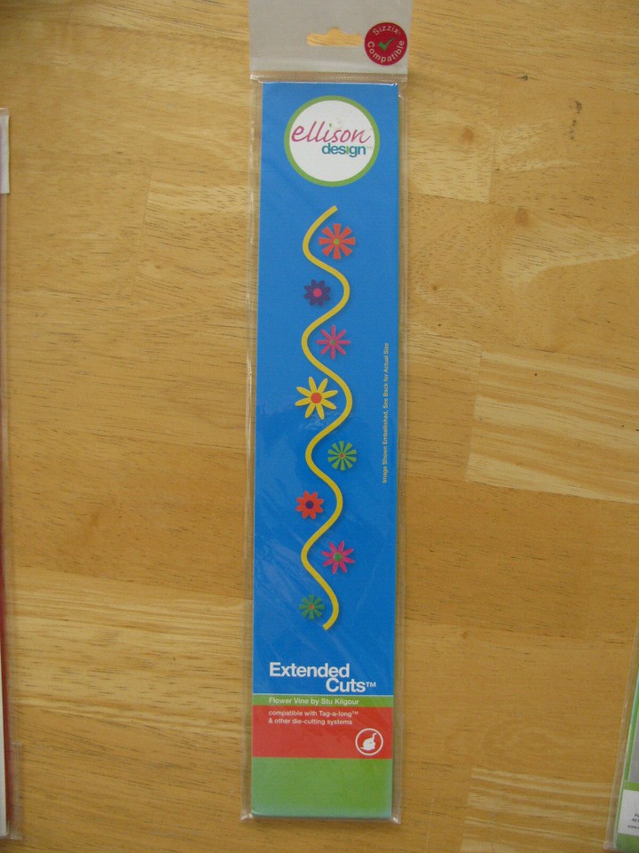 Sizzix Decorative Strips and Ellison Design Extended Cuts U PICK NEW IN ...