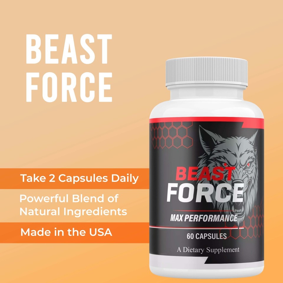 ( 3 Pack ) Beast Force Pills BeastForce Maximum Performance Formula | eBay