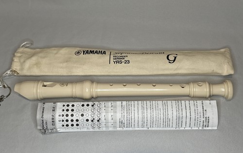 Yamaha Recorder YRS-23 Soprano/Descant German | eBay