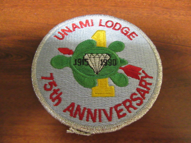 Unami 1 75th Anniversary 1990 r25 Patch c48 | eBay