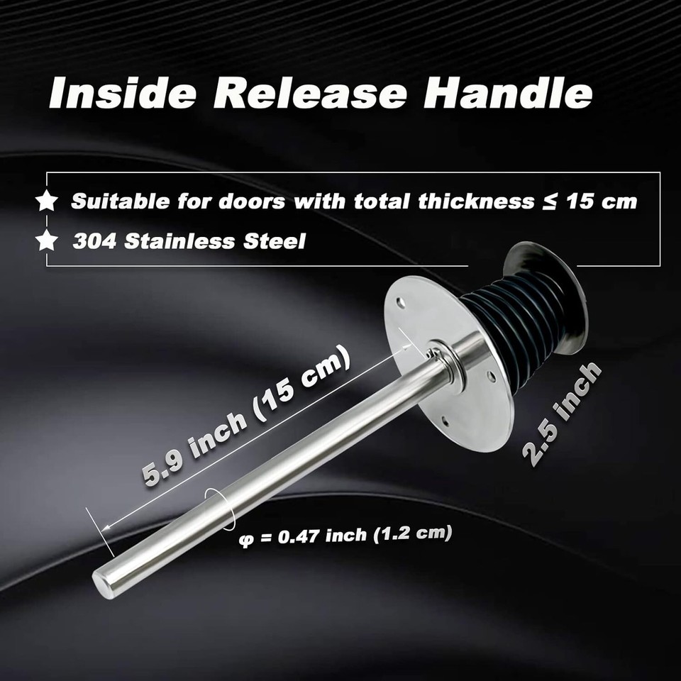 Safety Latch Inside Release, Walk-in Cooler Door Latch Inside Release ...
