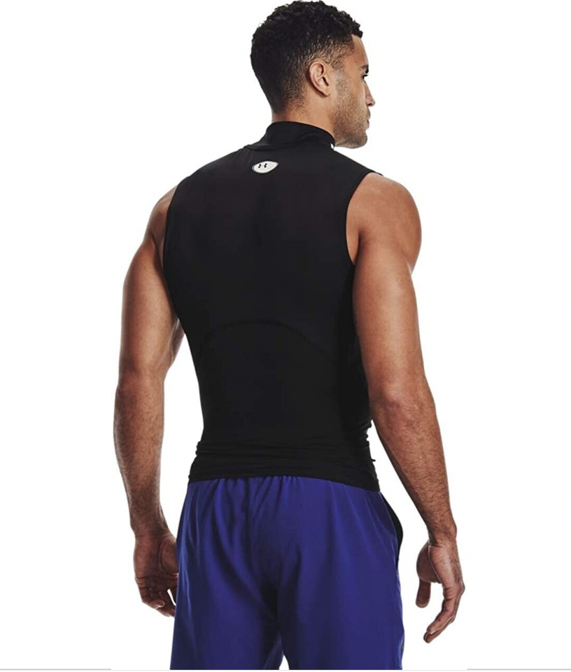 🔥Under Armour Men's HeatGear Compression Mock Sleeveless Tank top | eBay