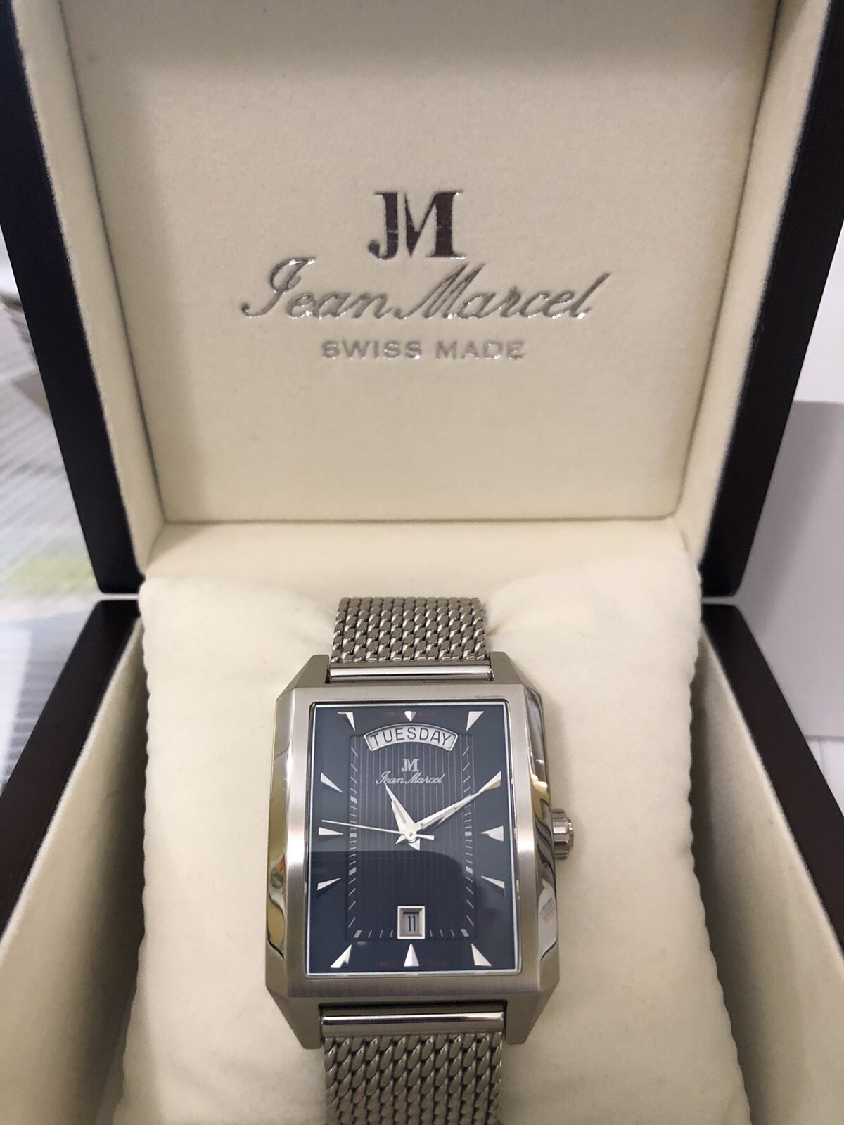 Jean Marcel Swiss Made Quadrum Limited Edition Watch # 61/300, Model ...