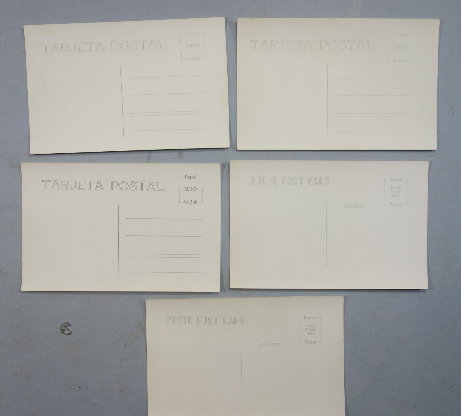 5 Real Photo Post Cards GITMO Naval Station Guantanamo Bay Officers ...