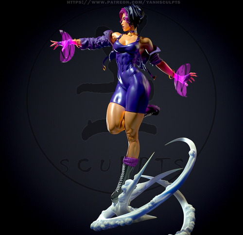 1/6 1/8 Roxy Freefall 3D Print Garage Kit Figure Model Kit Unpainted ...